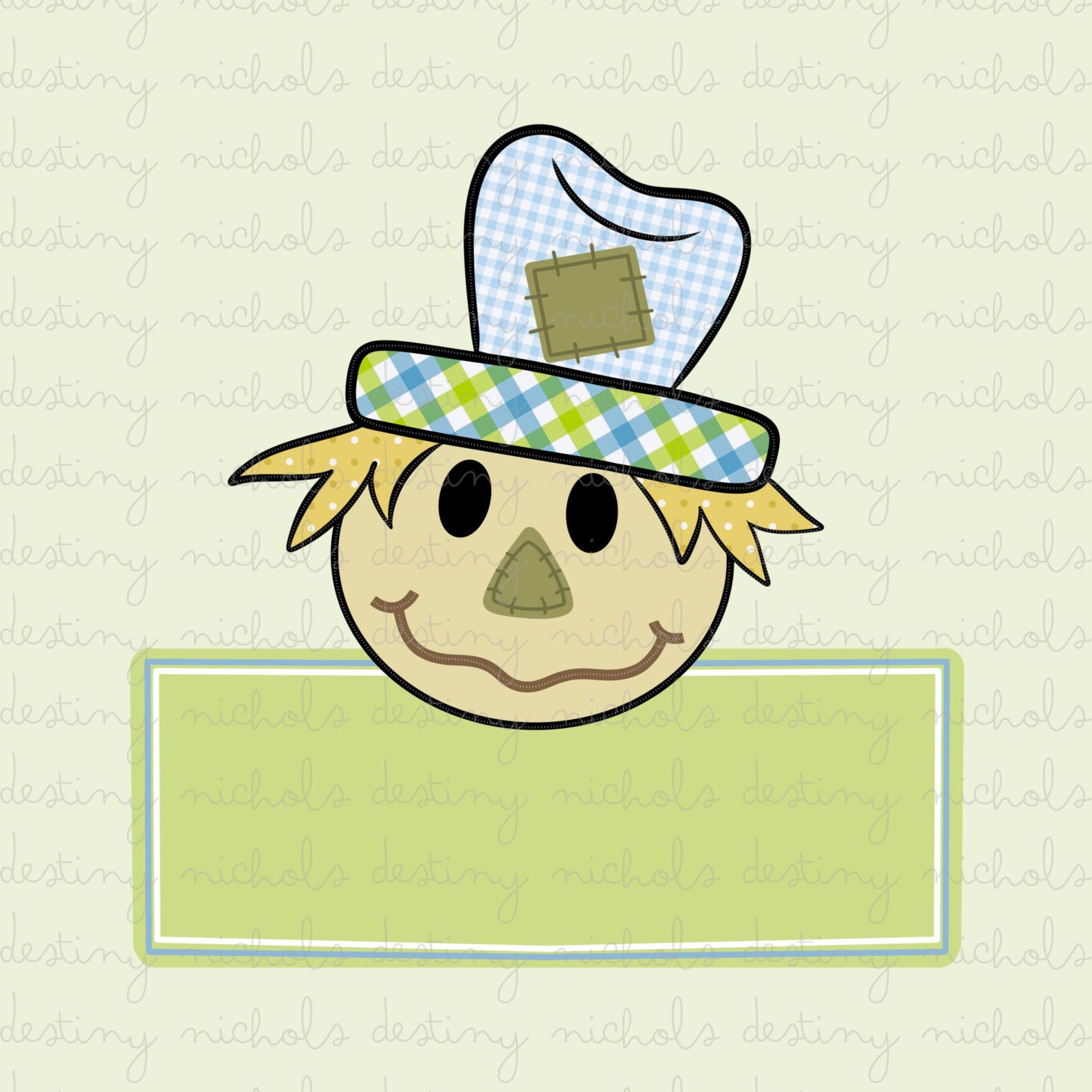 Scarecrow PNG, Spooky PNG, Name Patch Png, Halloween Png, Fall Png ...