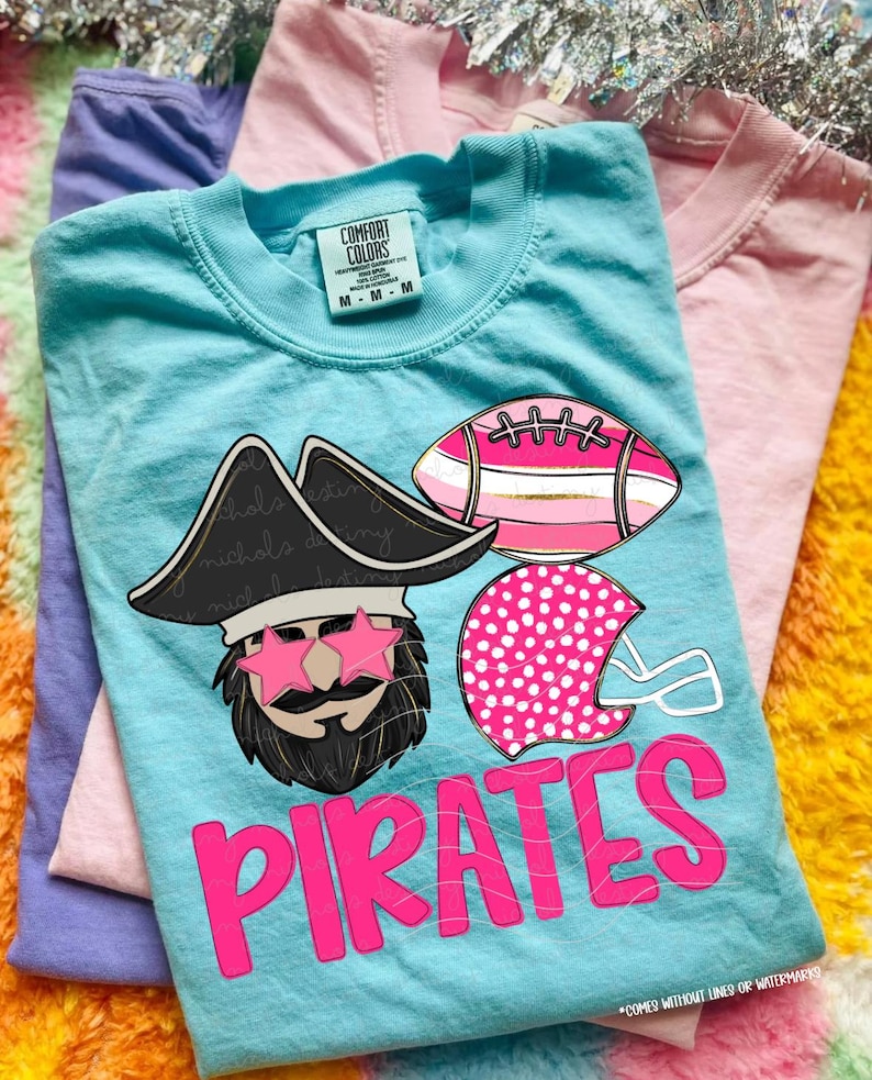 Pirates Mascot PNG | Original Designer | Instant Download | Football ...