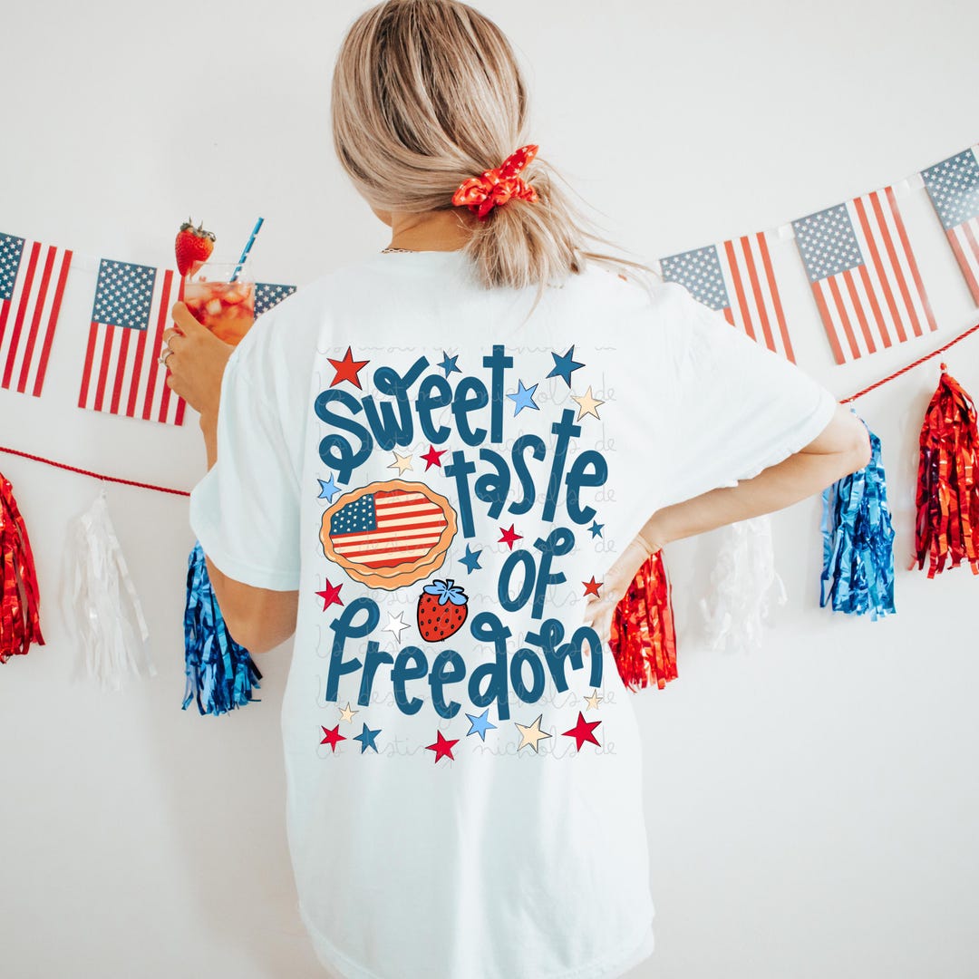 Sweet Taste of Freedom | Patriotic PNG | Southern PNG | Country | Red ...