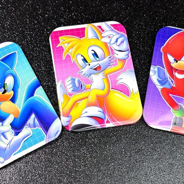 Knuckles Merch Sonic - Etsy