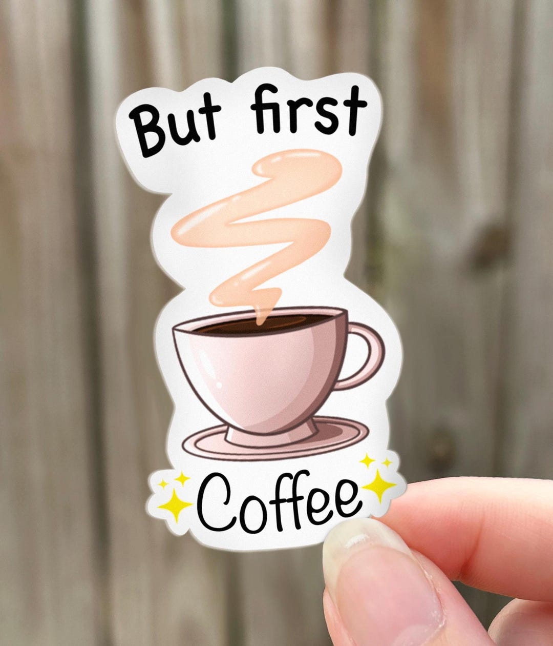Coffee Sticker, Meme Sticker, Vinyl Sticker, Coffee Lover - Etsy