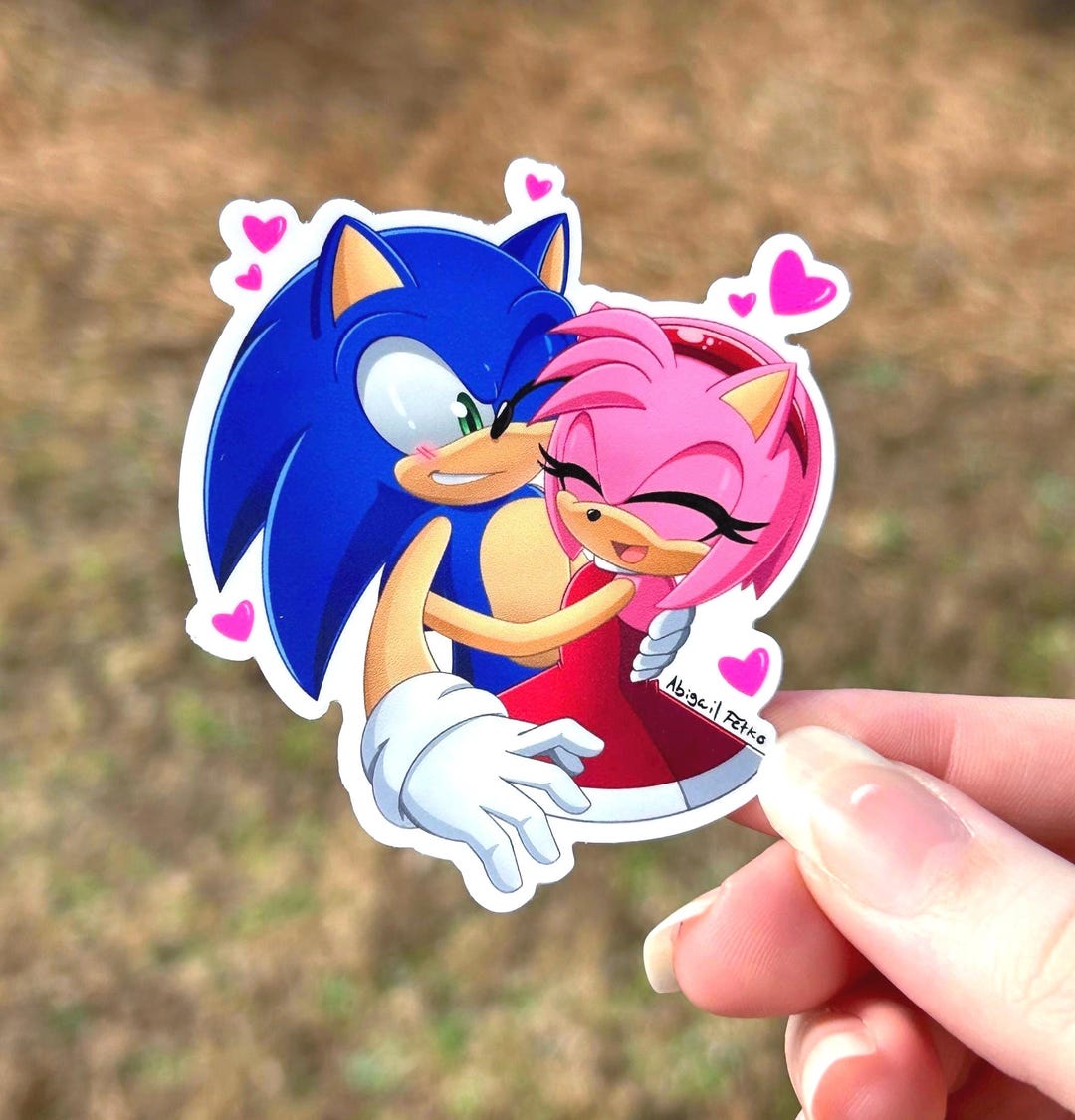 Sonic Character Ship Sticker: Waterproof Vinyl Decal - Etsy