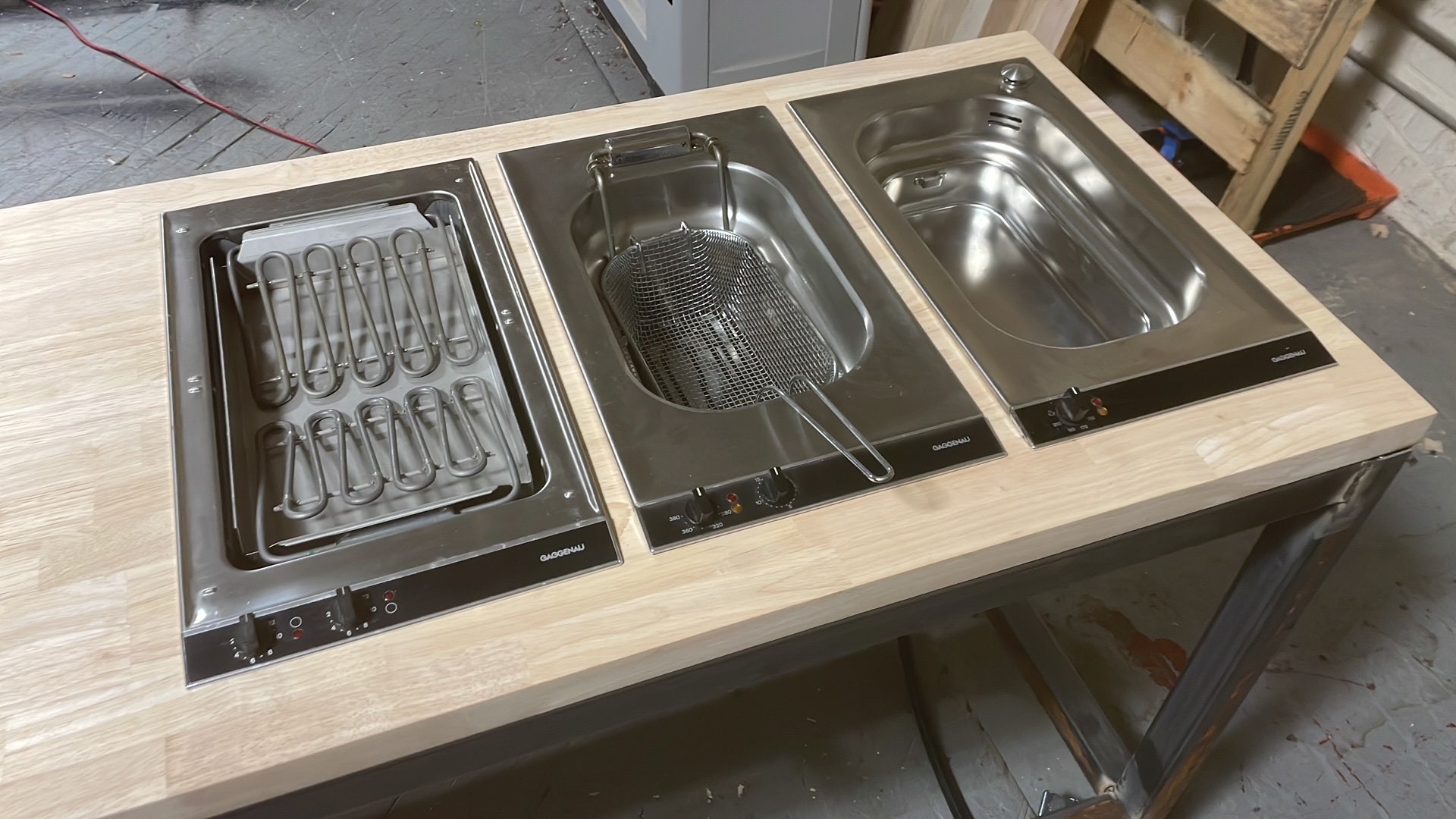 Mobile Kitchen Island - Chefblox - Modular Cooking Station - Etsy