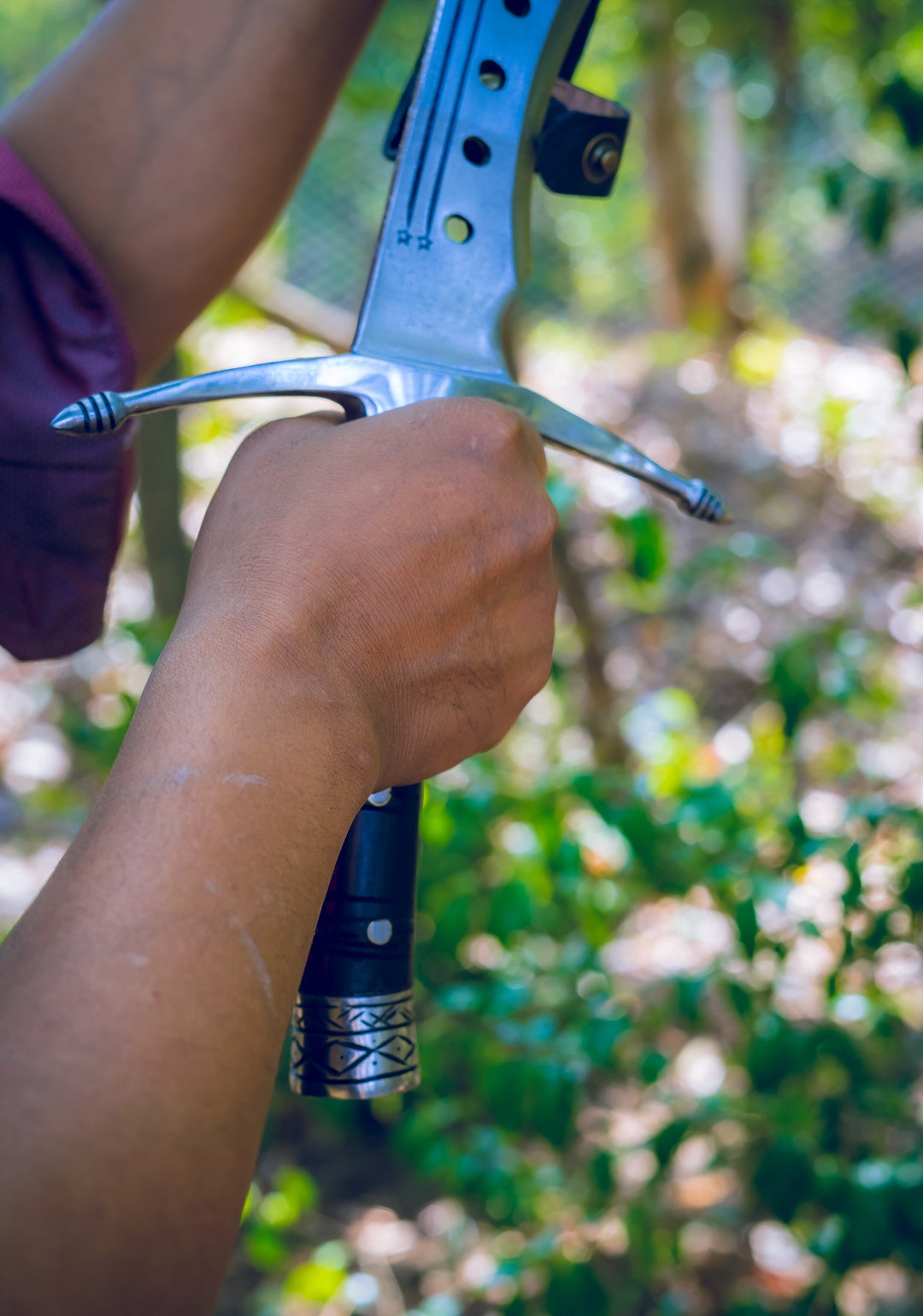 23-inch Hand-forged Viking Sword: Full Tang Handmade Sword, Ready-to ...