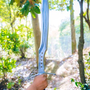 23-inch Hand-forged Viking Sword: Full Tang Handmade Sword, Ready-to ...