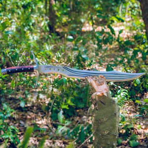 23-inch Hand-forged Viking Sword: Full Tang Handmade Sword, Ready-to ...