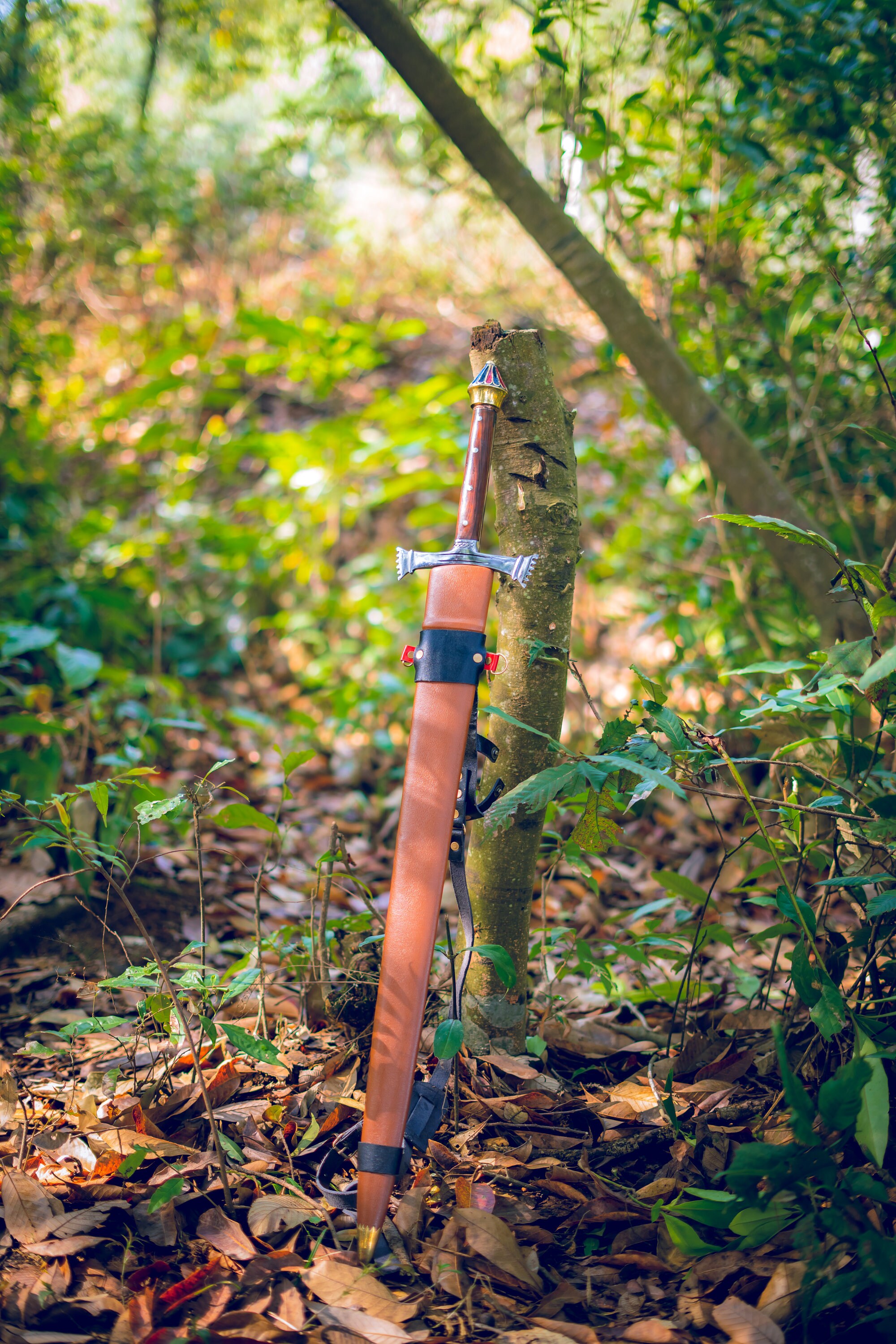 Handmade 31-inch Carbon Steel Hunting Sword | Rosewood Handle - Etsy