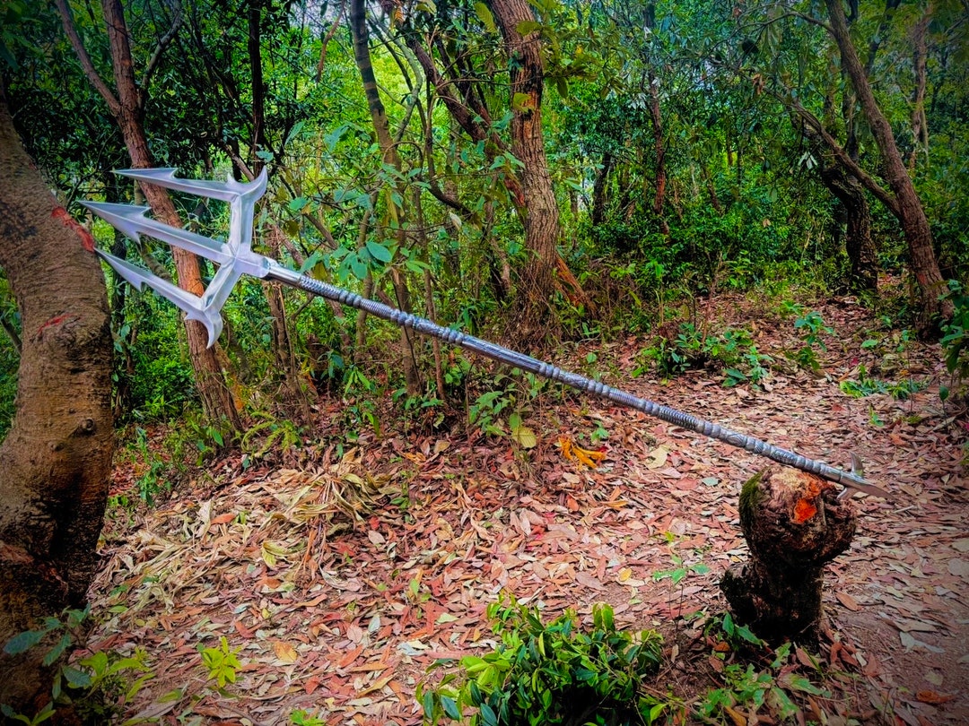 Handmade 16 Inch Carbon Steel Trishul Trident | Lord Shiva Sword Knife ...