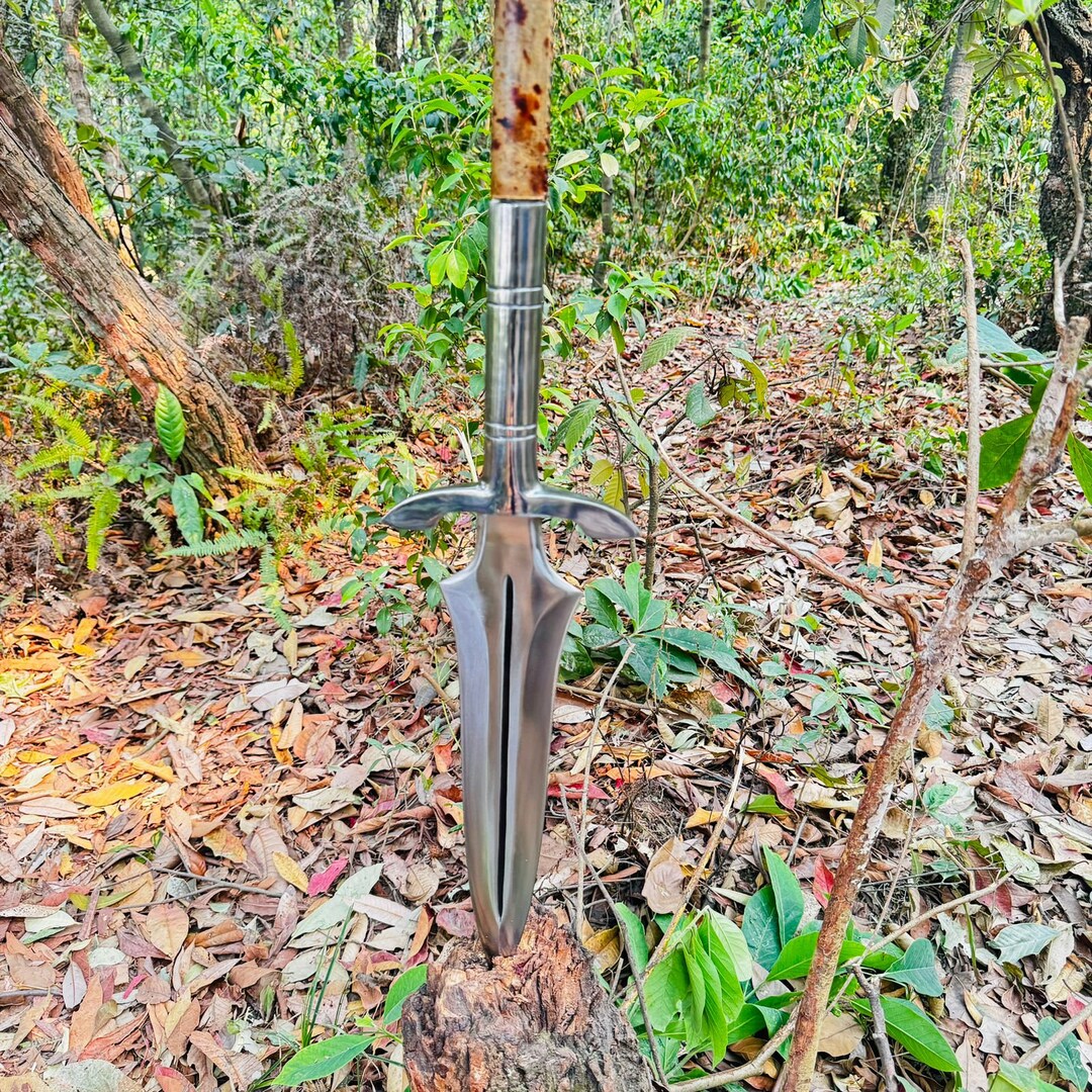 15 Inch Full Tang Survival Viking Spear | Handmade Carbon Steel Blade ...