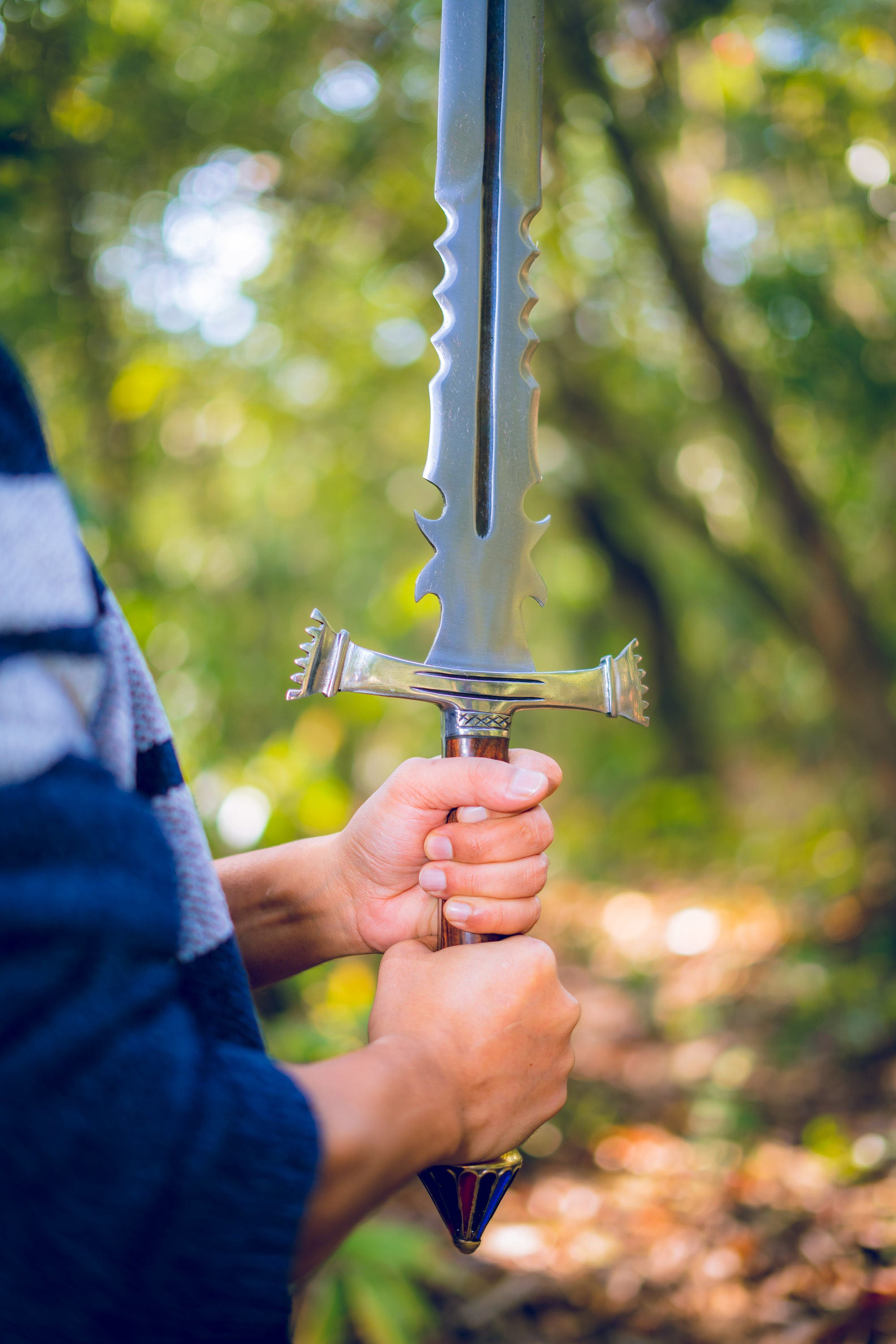 Handmade 31-inch Carbon Steel Hunting Sword | Rosewood Handle - Etsy