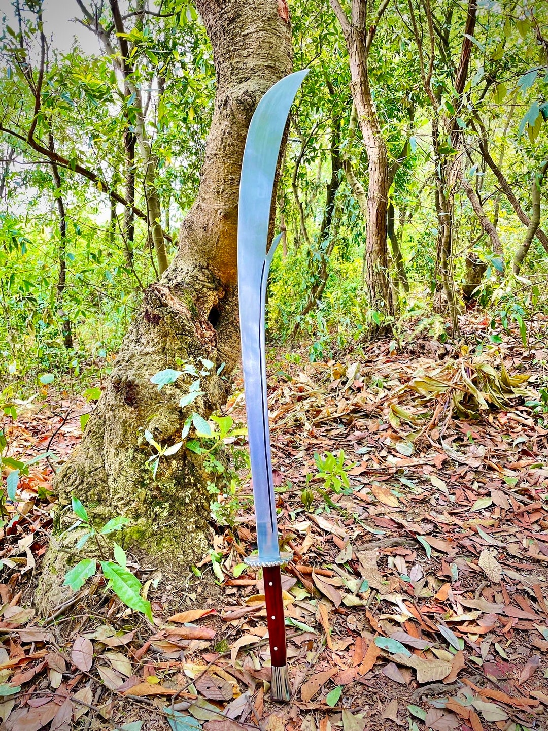 36 Inch Full Tang Handforged Long Sword Knife | Sharp Edge Carbon Steel ...