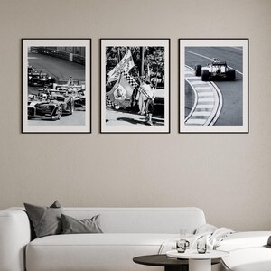 F1 Poster Set of 3, Formula 1 Poster, Ferrari Formula One, Ferrari F1 ...