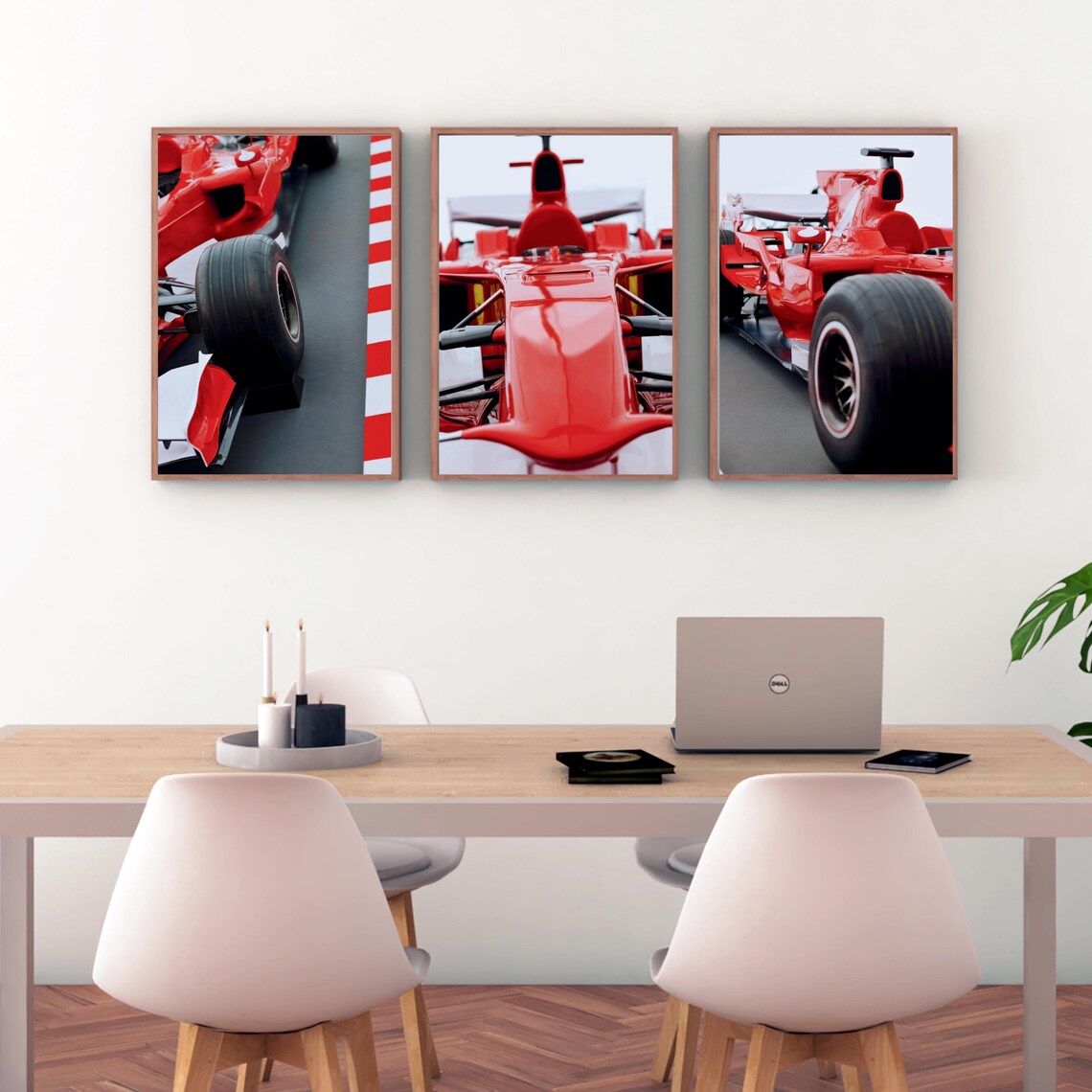 F1 Wall Art Set of 3, Formula 1 Poster, Ferrari Formula One, Ferrari F1 ...