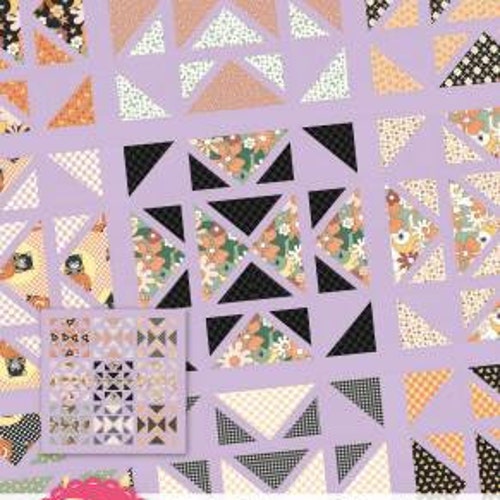 Retro Metro Quilt PDF Pattern Instant Download Modern Quilt - Etsy