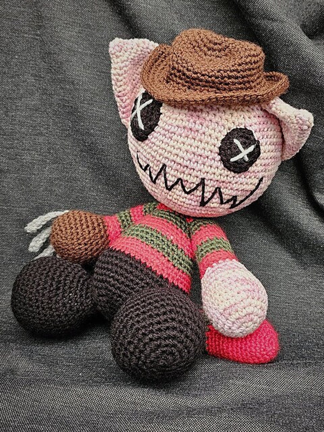 Made to Order Halloween Horror Cat freddy - Etsy