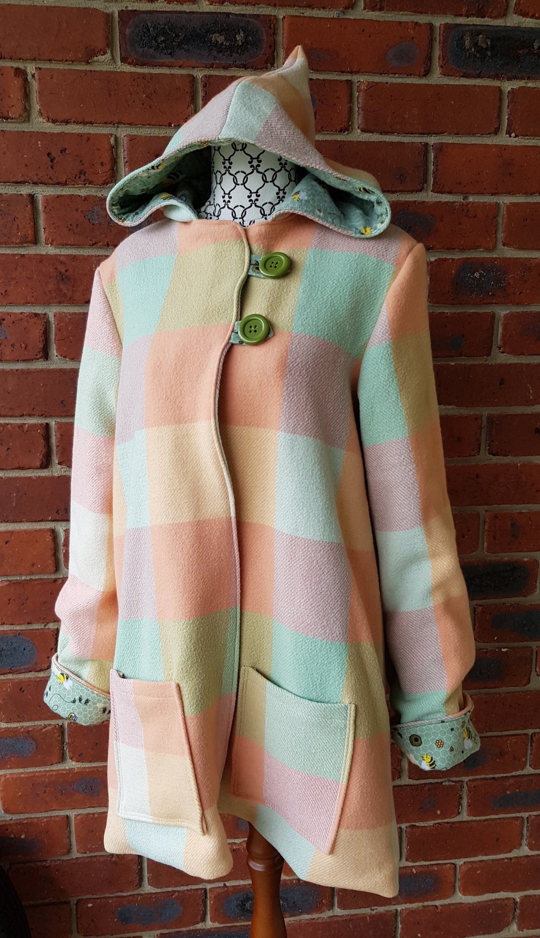 Adult Pixie Coat, Unique Upcycled Vintage Blanket Coat - Etsy