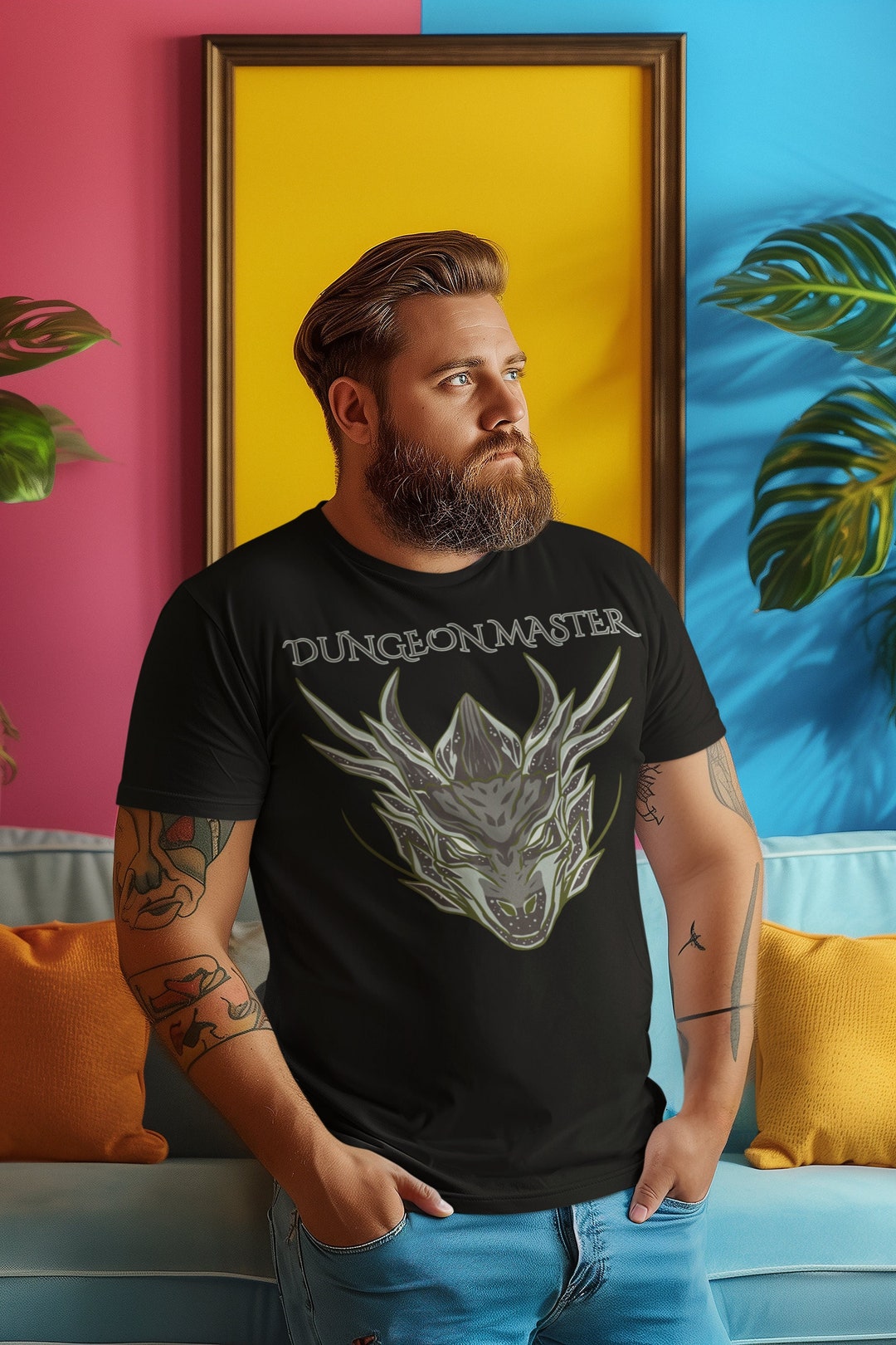 D&d Tshirt: Level up Your Style With Our Dungeons and Dragons Fan-made ...