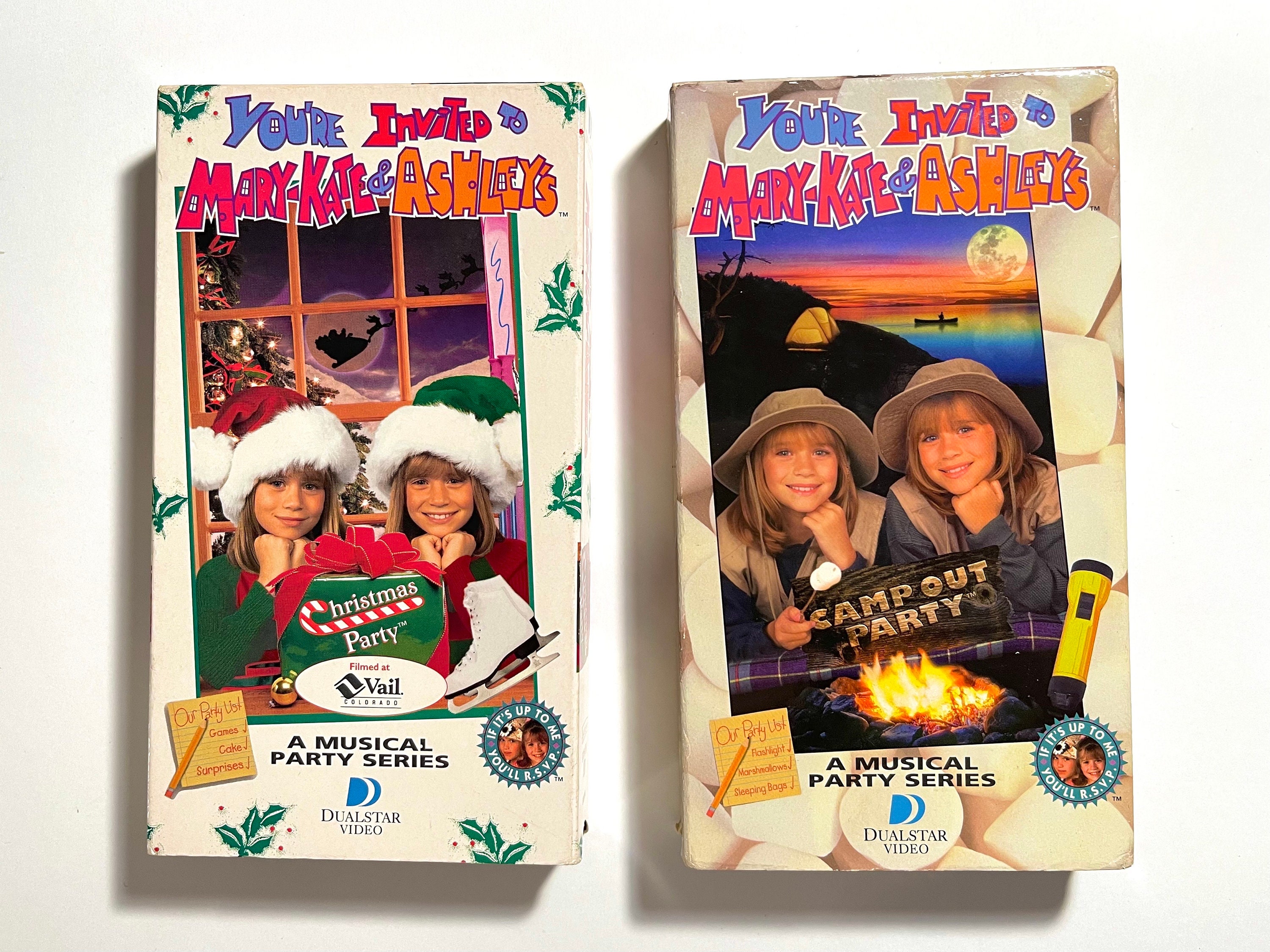 You’re Invited to Mary-kate and Ashley’s VHS Tapes (christmas Party and ...