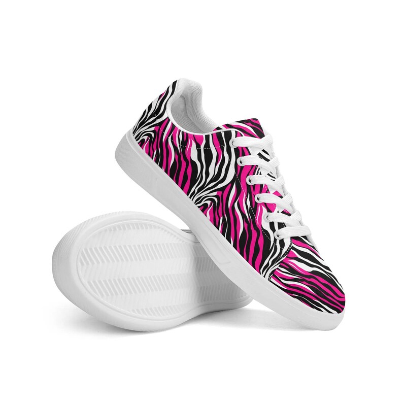 Zebra Print Shoes - Etsy