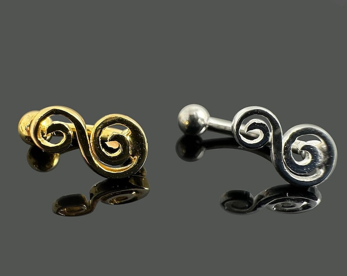 Daith Earring Daith Piercing 16g Rook Earring Rook Piercing Eyebrow ...