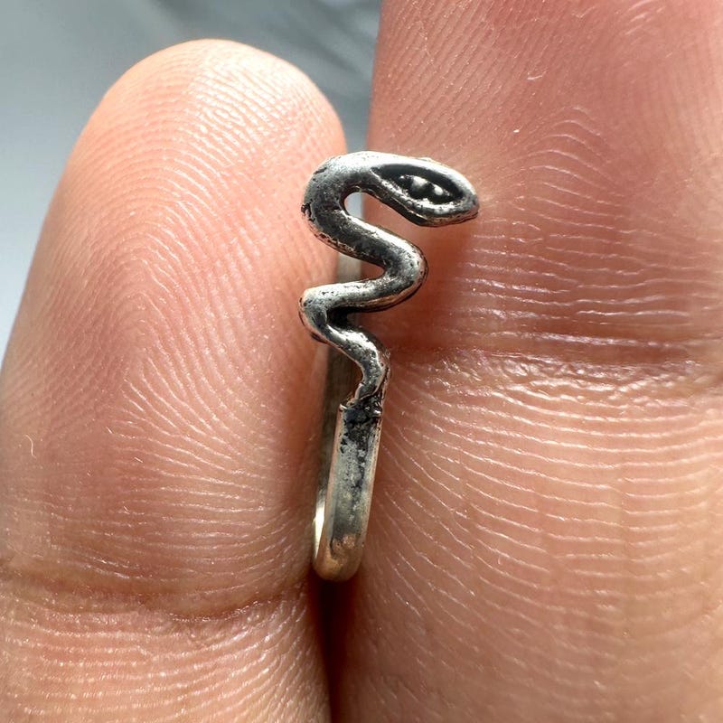 Snake Nose Ring - Etsy