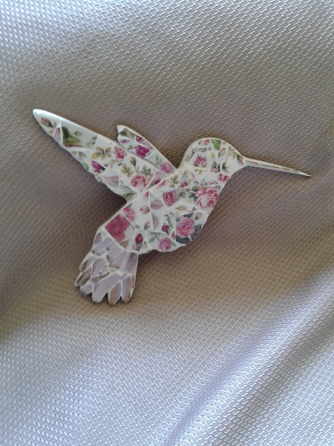 Mosaic Hummingbird Wall Decor - Etsy