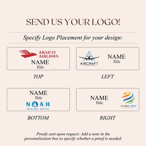 Choose Your SYMBOL Acrylic Name Badge Symbol, Personalized Business Tag ...