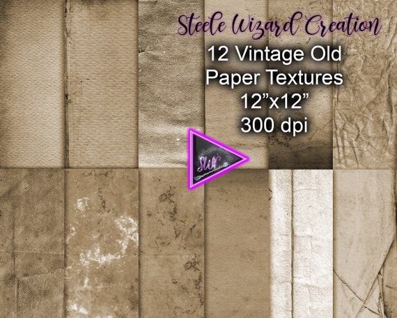 Vintage Paper Texture Texture Overlay Photoshop Textures | Etsy