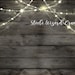 Rustic Wood Fairy Lights Digital Backdrops String Lights - Etsy