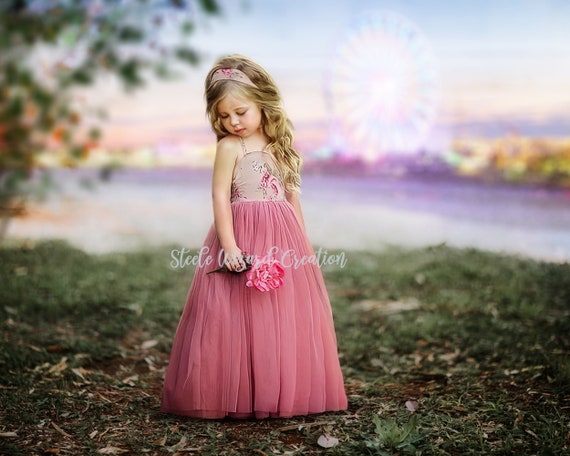 Ferris Wheel Backdrop Carnival Background Digital | Etsy