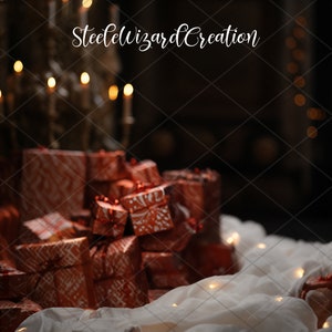 Christmas Digital Background, Fine Art Christmas Digital Backdrop ...