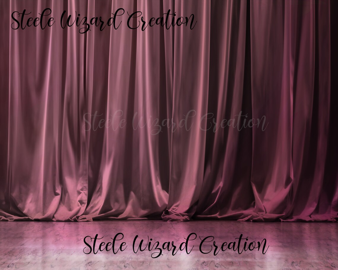 Digital Backdrop White Backdrop Curtain Stage Background - Etsy