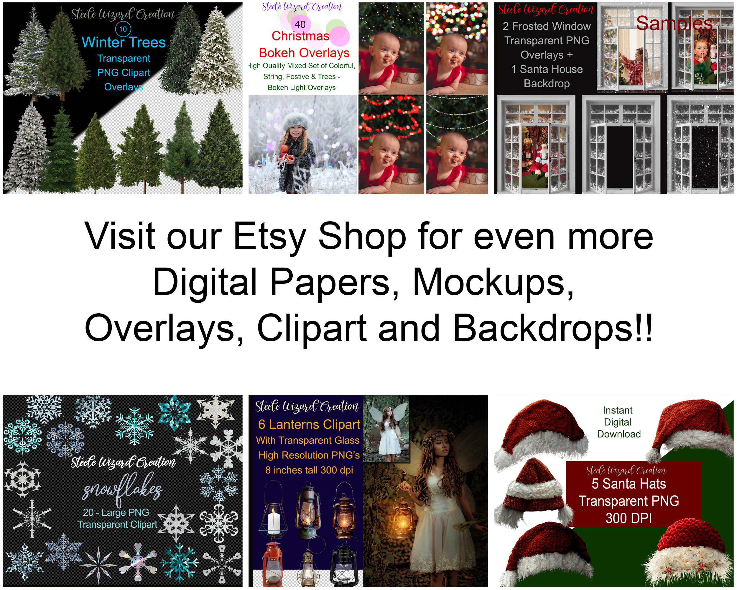 Digital Backdrop, Winter Background, Enchanted Fairytale, Snow Backdrop ...