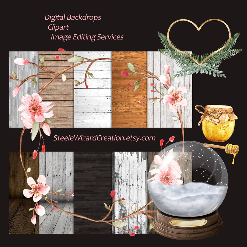 Bokeh Digital Backdrop Digital Background Bokeh Dream - Etsy