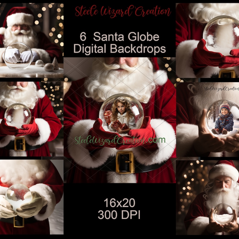 Christmas Digital Backdrop - Etsy