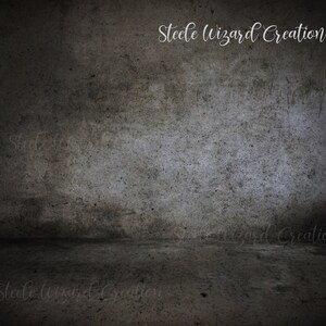 Fine Art Digital Backdrop, Grunge Floor Photoshop Background, Basement ...