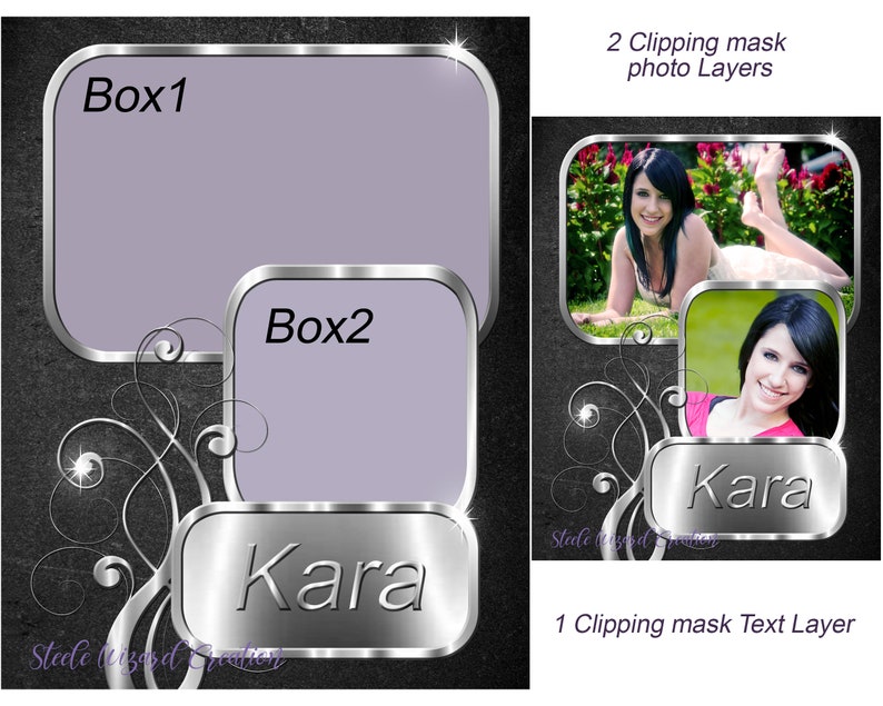 Senior Photo Memory Mate Template Storyboard Digital - Etsy