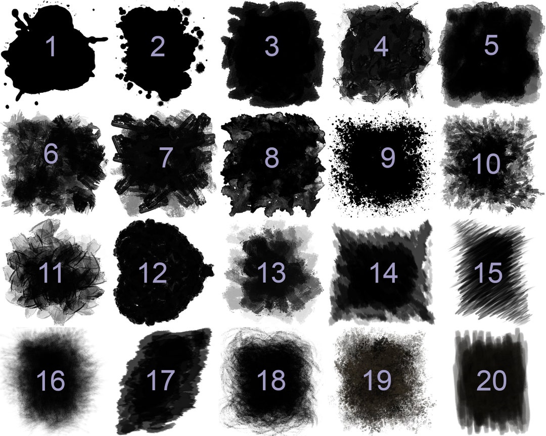 Watercolor Paint Frame Masks Overlays, Clipping Masks, Photo Masks, PNG ...