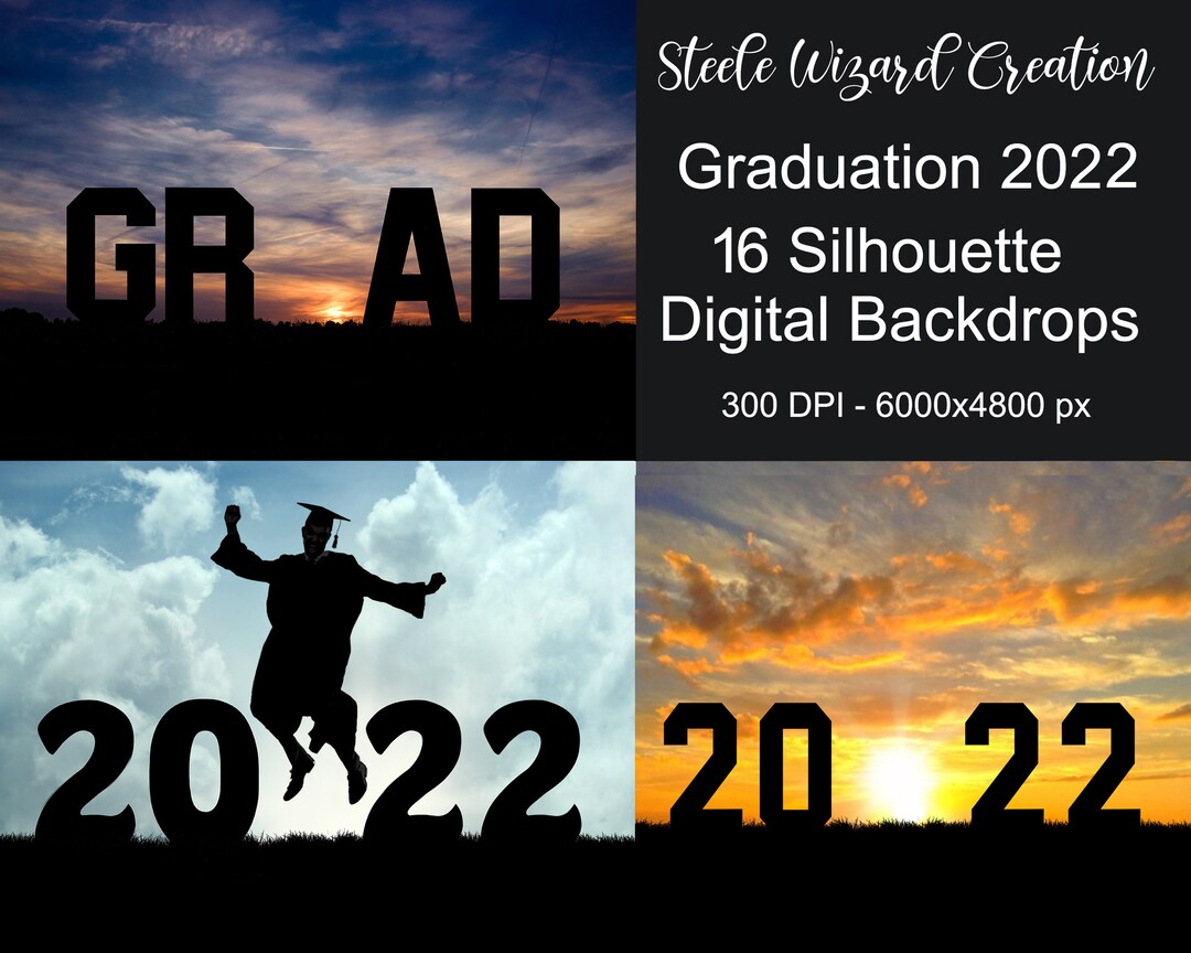 Graduate Digital Backdrops, 2022 Graduate Backgrounds, 2022 Graduation ...