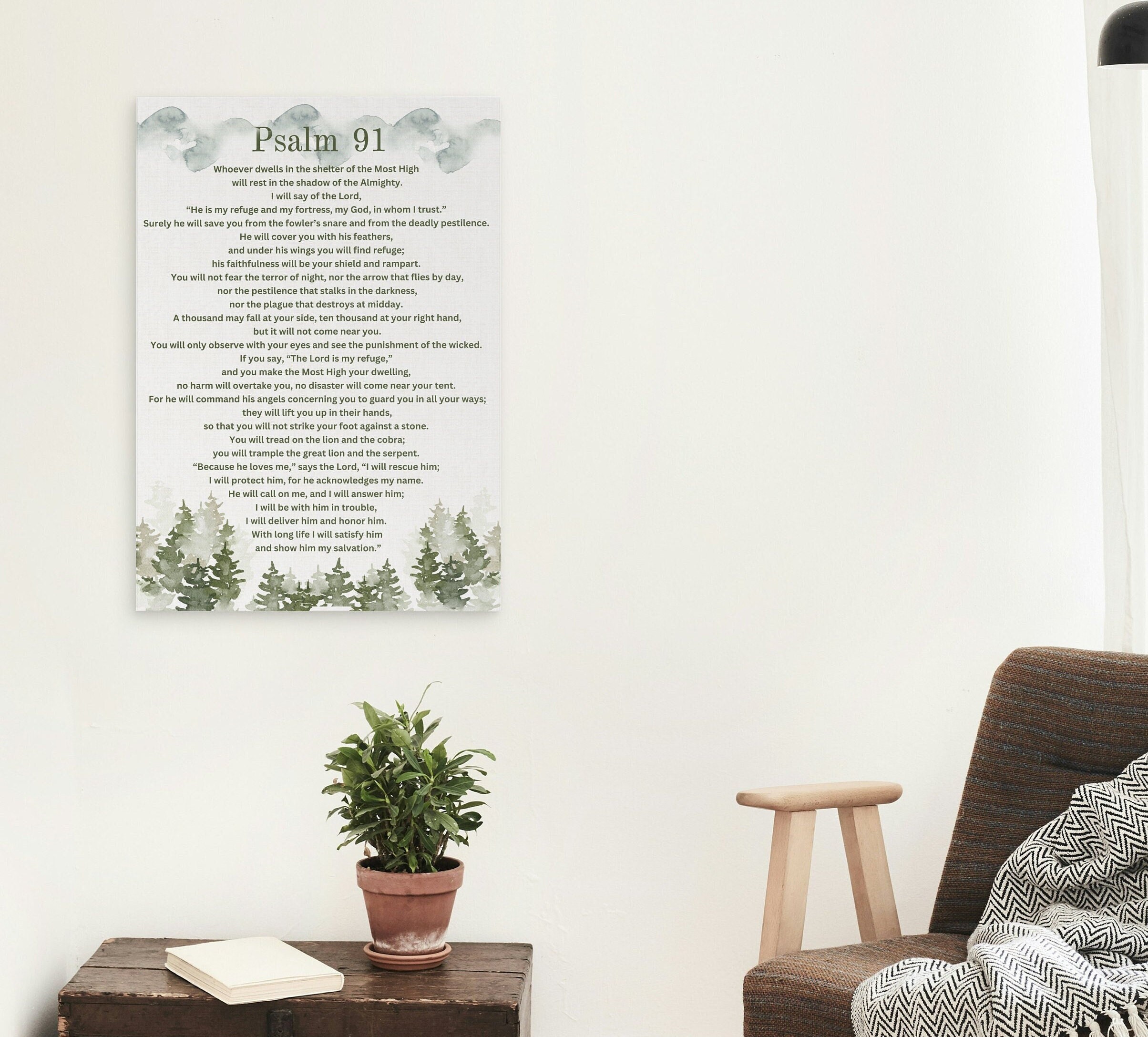 Printable Digital Download, Psalm 91, Whoever Dwells in the Shelter of ...