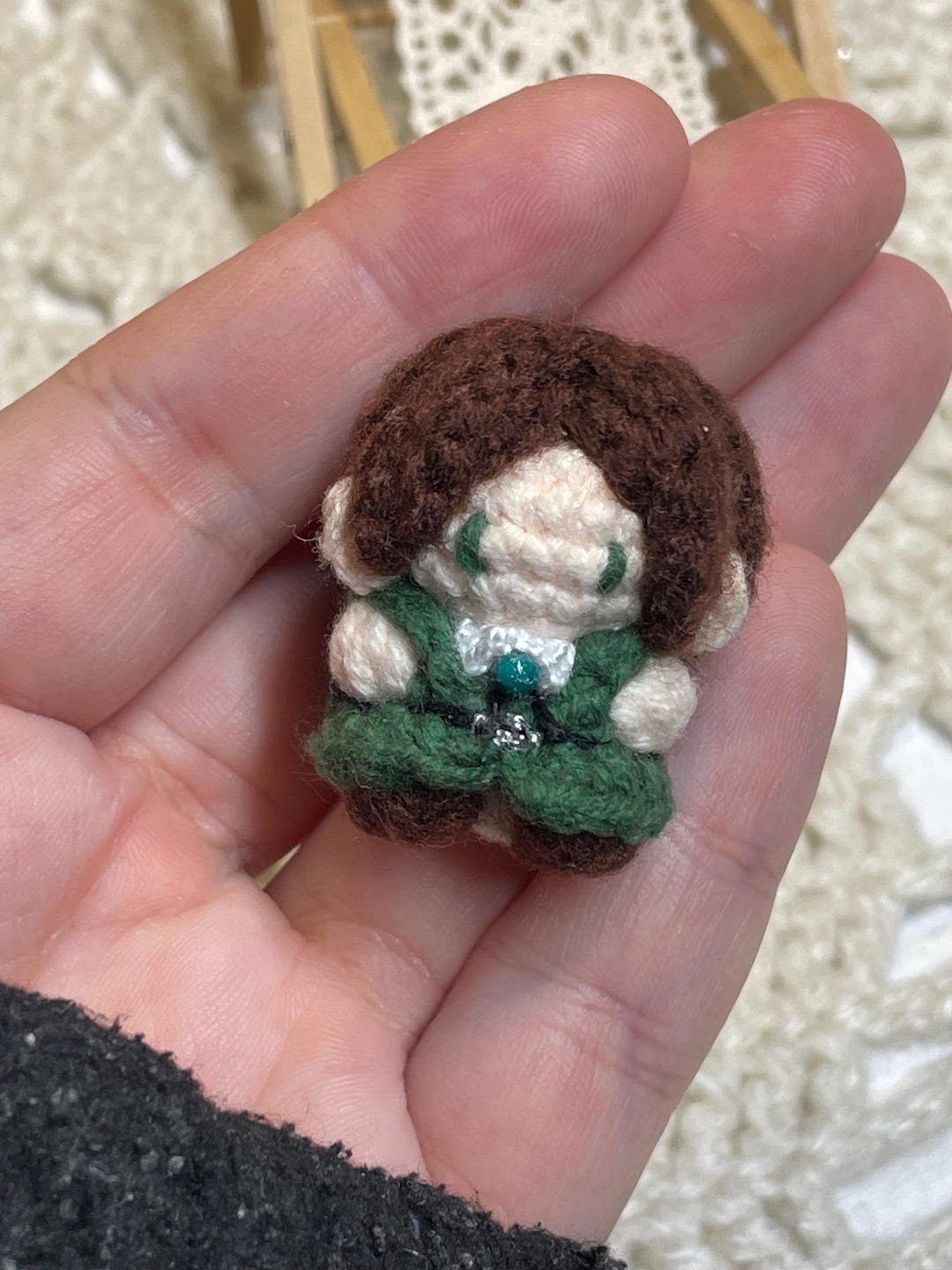 Eren Yeager Short Hair Crochet Mini Doll | Attack on Titan Amigurumi ...