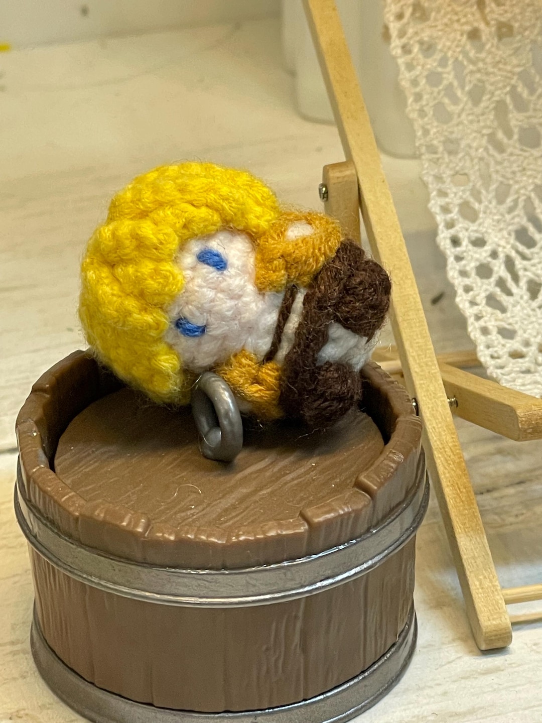 Handmade Mini Armin Arlert Amigurumi From Attack on Titan | Handmade ...