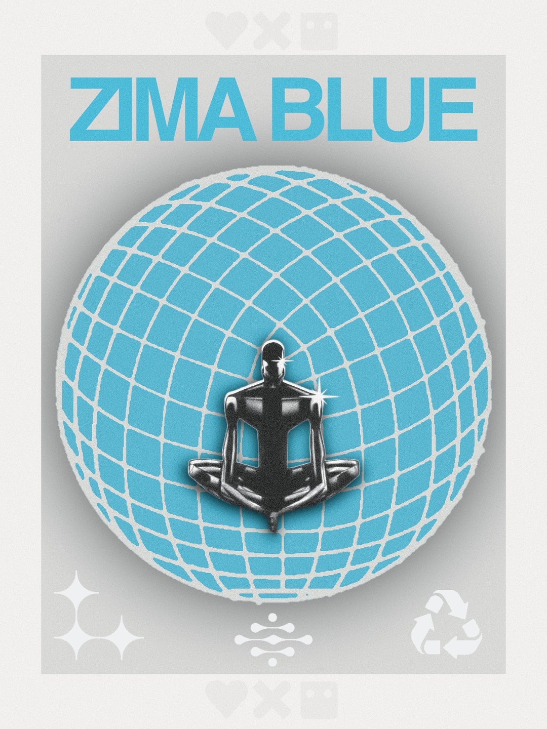 Love, Death, and Robots Poster Zima Blue Poster Netflix Love Death and ...