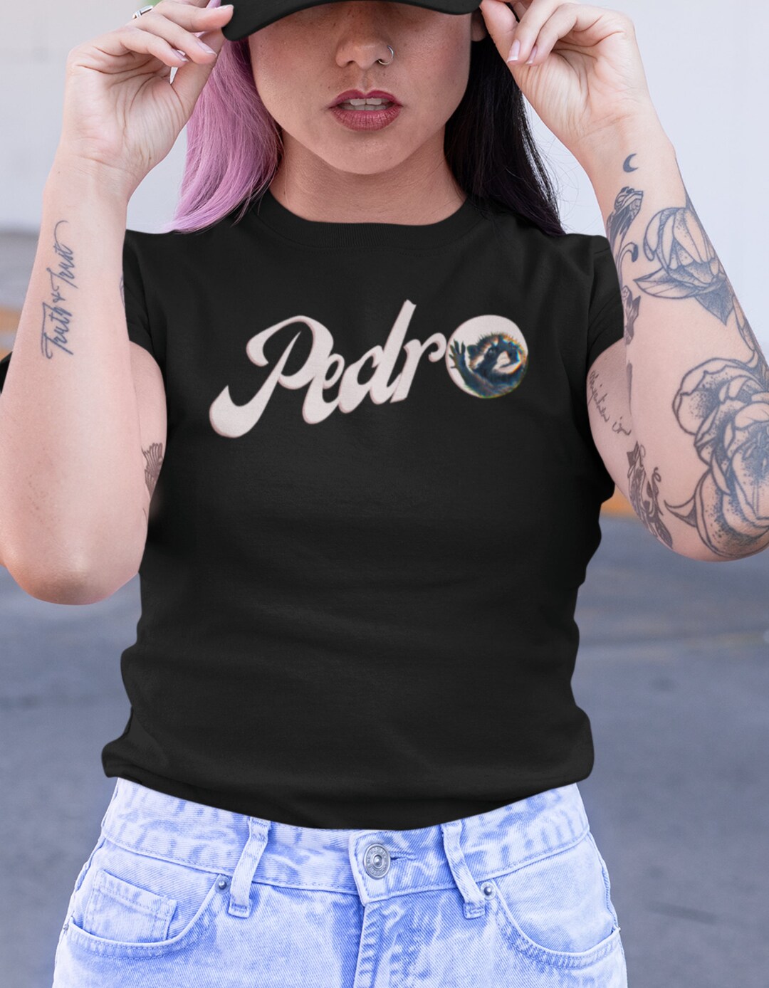 Pedro Raccoon Funny T-shirt, Unisex Comfort Colors Tee, Humorous ...