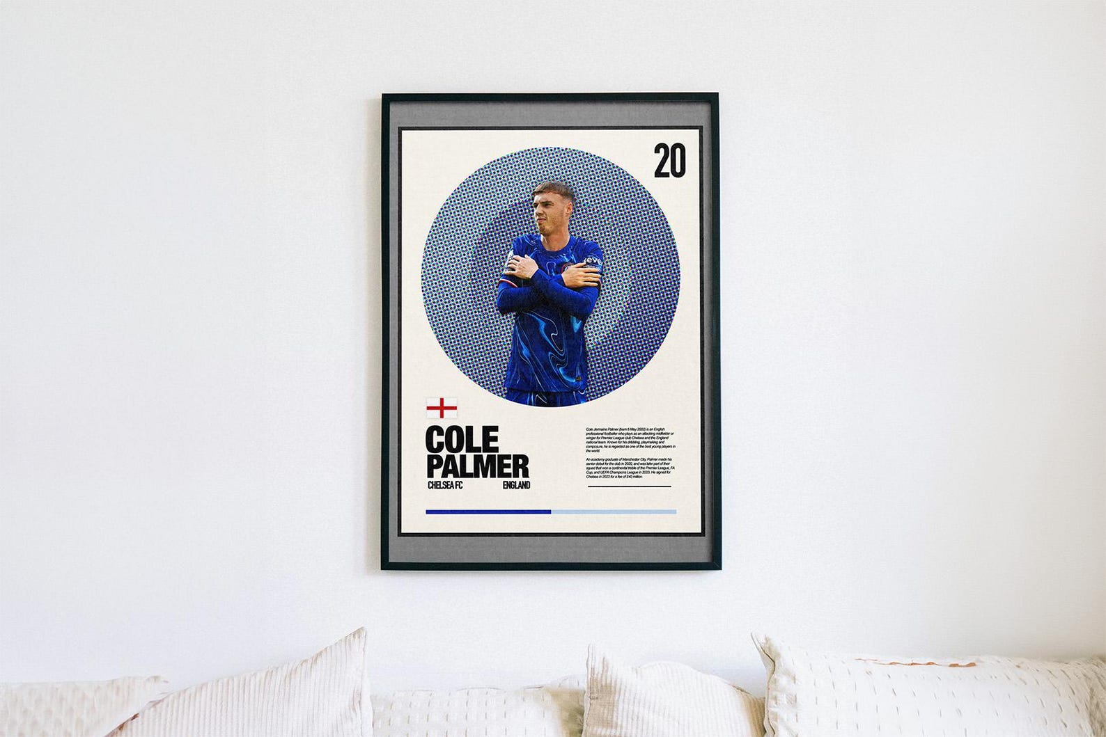 Cole Palmer Poster 2025, Chelsea FC, Soccer Poster, Soccer Gift ...