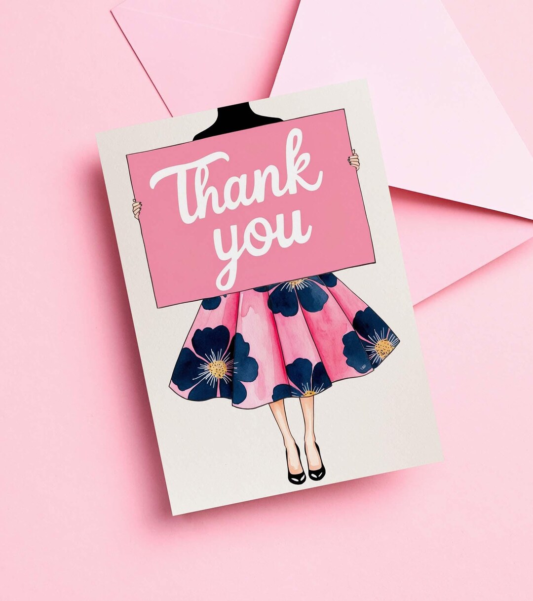 Printable Thank You Card Coworker Boss Work Friend Goodbye Farewell ...