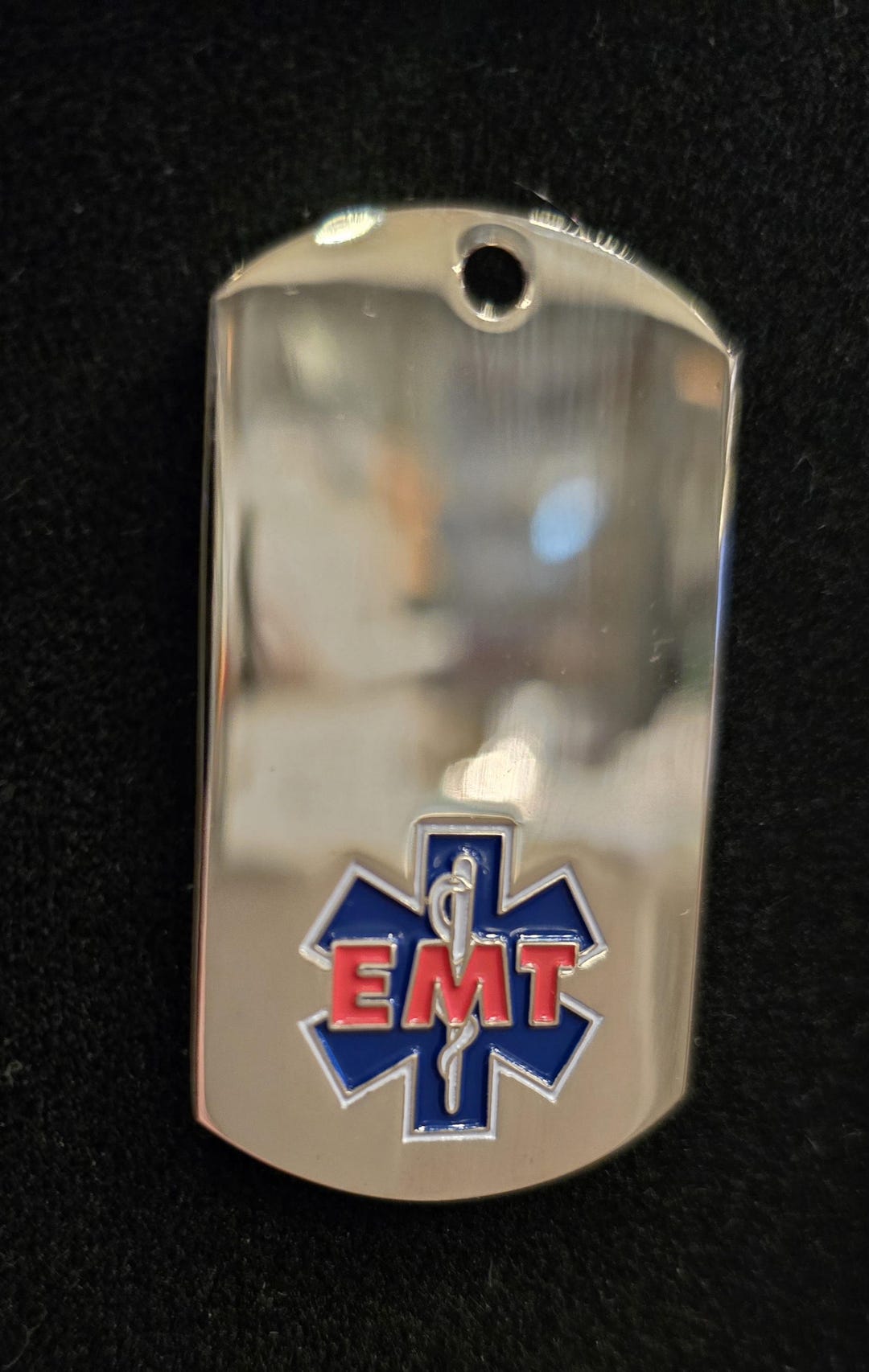 EMT, Paramedic, EMS, First Responder, Firefighter, Engraved Custom Dog ...