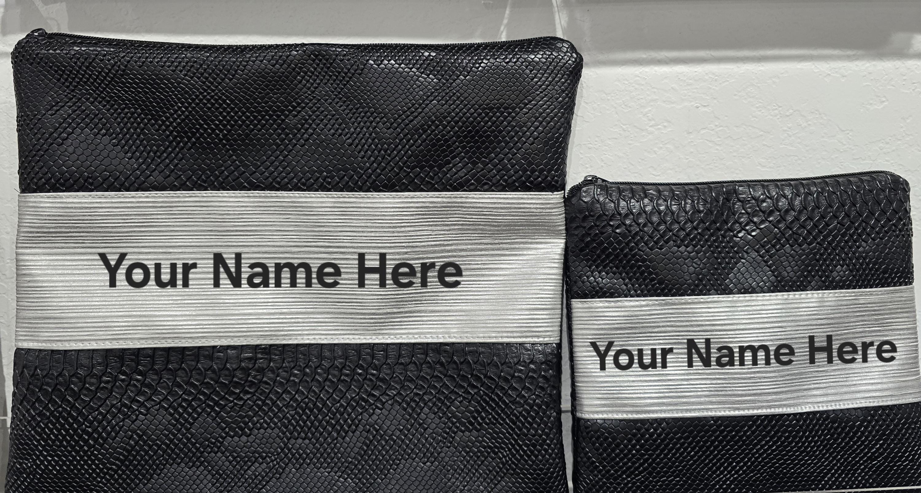 Tallit & Tefillin Bag Set With Custom Embroidery, Prayer Shawl Bag ...