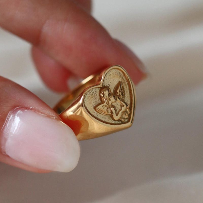 Cupid Ring - Etsy