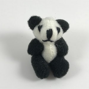 Miniature Panda Mini Panda Tiny Panda Plush Panda Stuffed Panda Doll ...